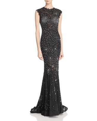 Avery G Embellished Lace Dress | Bloomingdale's
