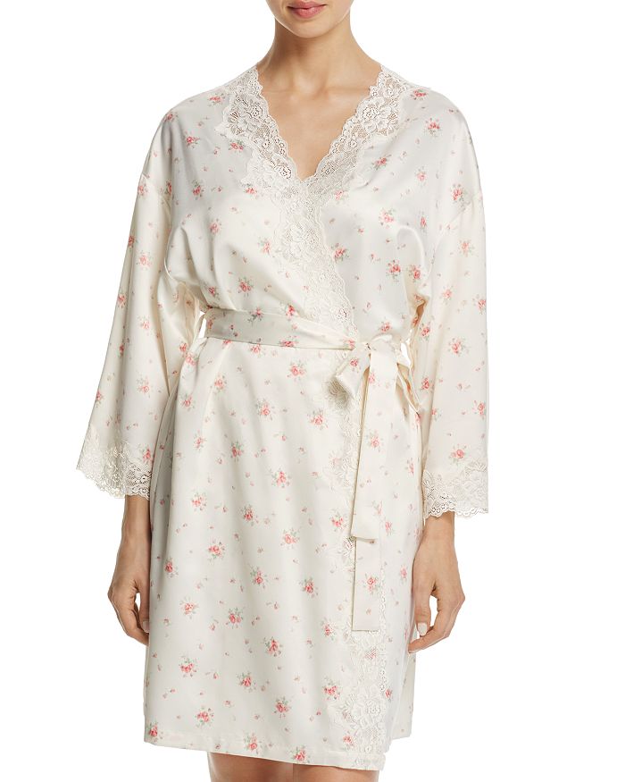 Ralph Lauren Signature Satin Robe | Bloomingdale's