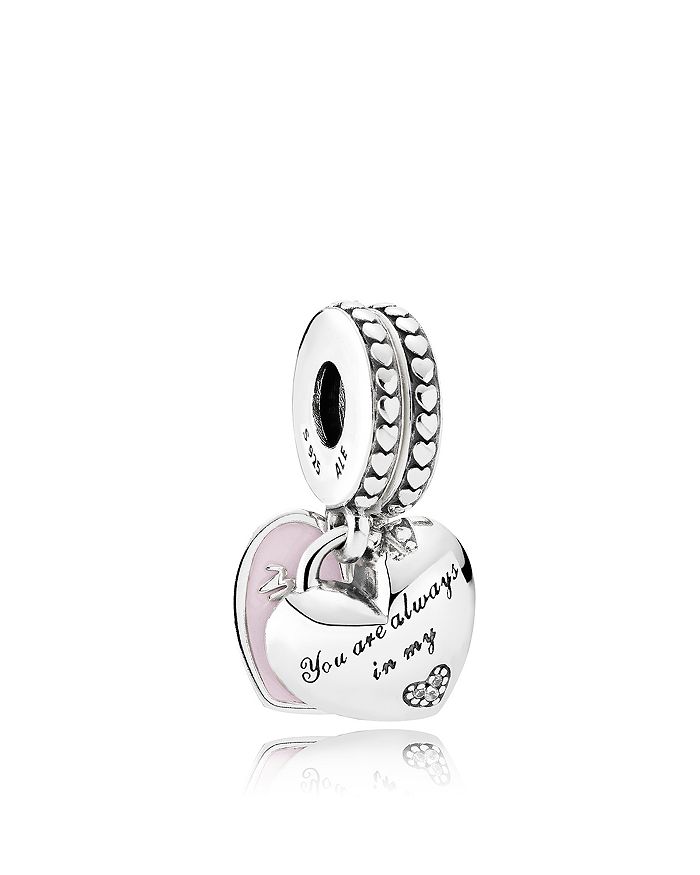 Pandora Sterling Silver & Enamel Mother & Daughter Charm | Bloomingdale's