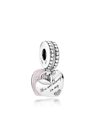 Pandora Sterling Silver & Enamel Mother & Daughter Charm | Bloomingdale's