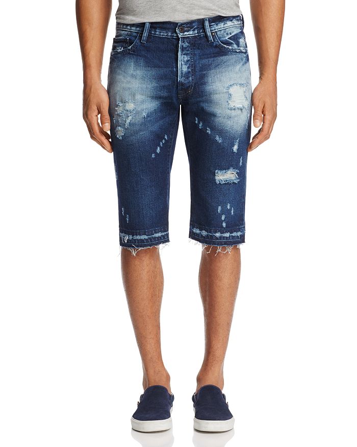 PRPS Goods & Co. Distressed Denim Shorts | Bloomingdale's