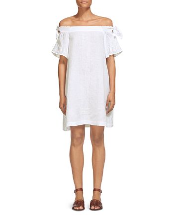 Whistles Lila Off-the-Shoulder Dress | Bloomingdale's