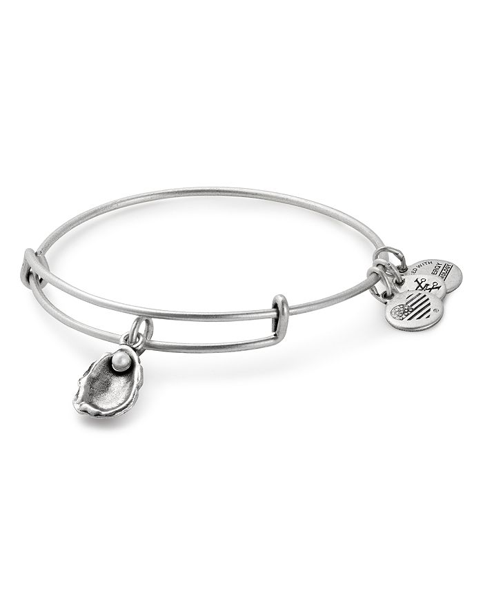 Alex and Ani Oyster II Expandable Wire Bangle | Bloomingdale's