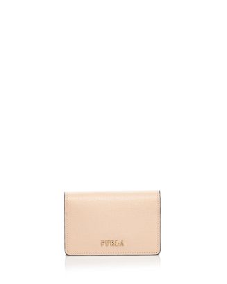 Furla Babylon Small Leather Card Case | Bloomingdale's