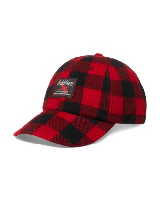 Polo Ralph Lauren Buffalo Check Wool-Blend Cap | Bloomingdale's