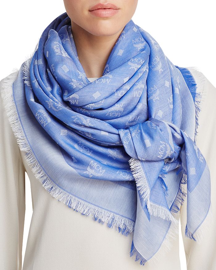 MCM Monogram Basic Jacquard Scarf | Bloomingdale's