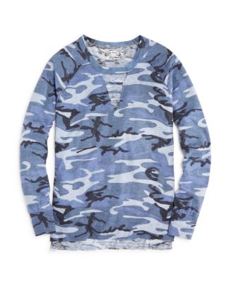 So Nikki... So Nikki Girls' Camo-Print Cutout Tee - Big Kid ...