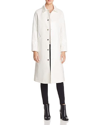 Jane Post Long Snap Slicker Raincoat | Bloomingdale's