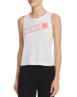 Nike Racerback Logo Tank | Bloomingdale's