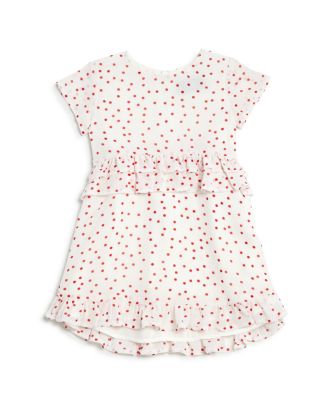 Bardot Junior Girls' Ruffled Birdie Spot Dress - Baby | Bloomingdale's