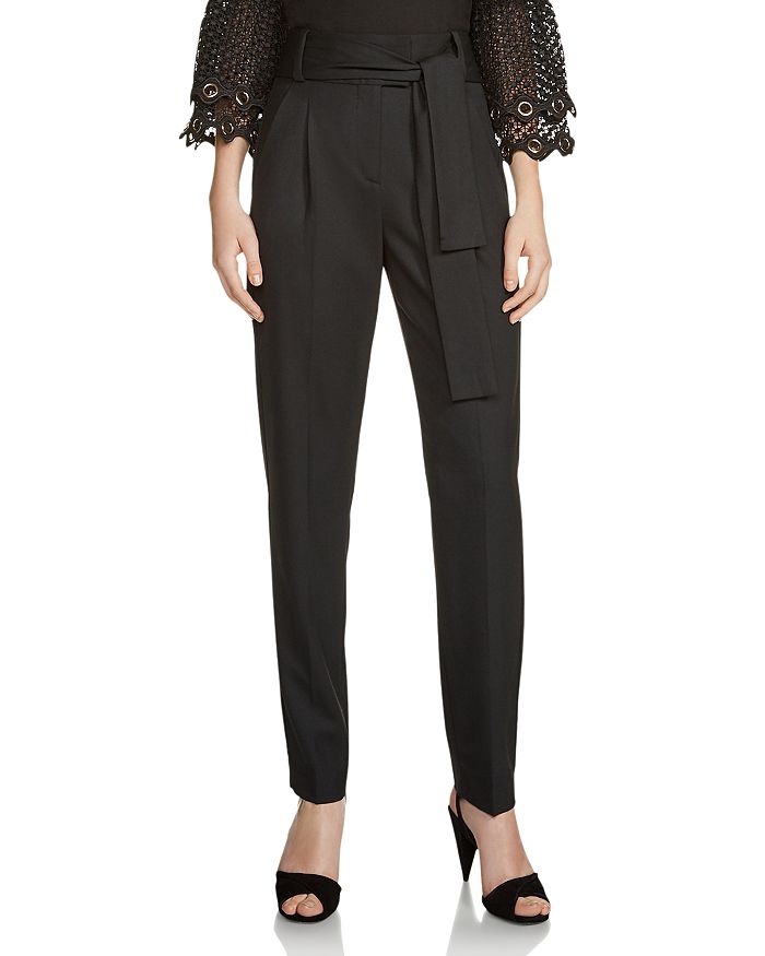 Maje Paris High-Waist Tapered Pants | Bloomingdale's