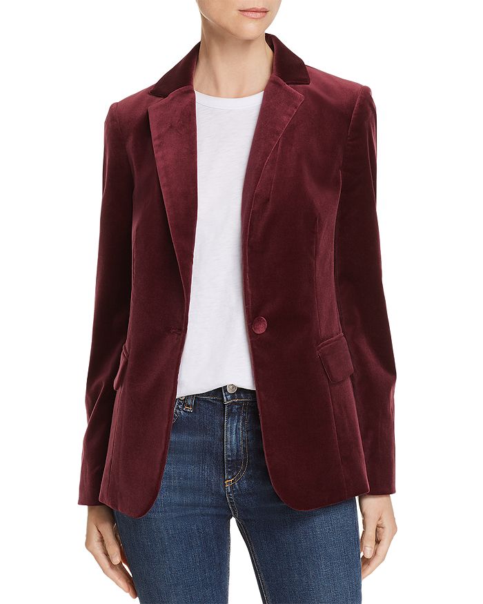 FRAME Classic Velvet Blazer | Bloomingdale's