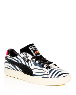 PUMA Men's Paul Stanley Classic Nubuck Leather Lace-Up Sneakers ...