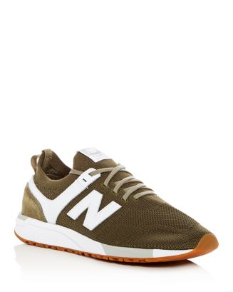 New Balance Men's 247 Knit Lace Up Sneakers | Bloomingdale's