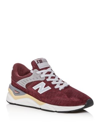 New Balance Men's X-90 Suede Lace Up Sneakers | Bloomingdale's