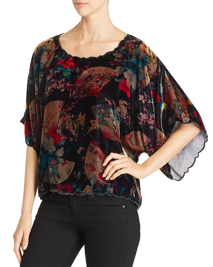 Johnny Was Jolie Cropped Top | Bloomingdale's