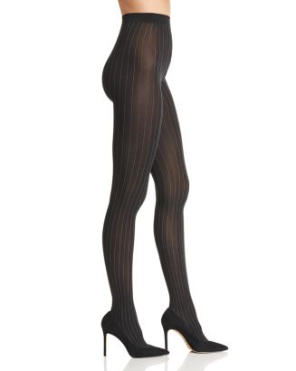 Wolford Muriel Pinstripe Tights | Bloomingdale's