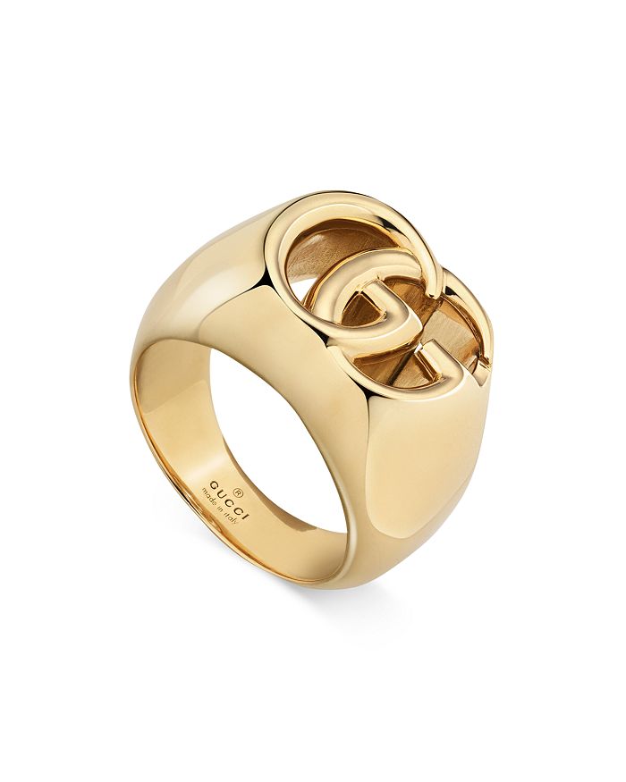 Gucci 18K Yellow Gold GG Band | Bloomingdale's