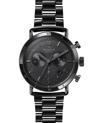 Shinola Canfield Gunmetal-Tone Sport Chronograph, 40mm | Bloomingdale's