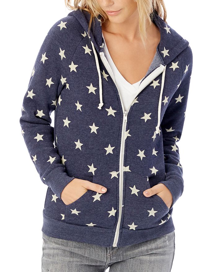 ALTERNATIVE Adrian Star Print Hoodie | Bloomingdale's