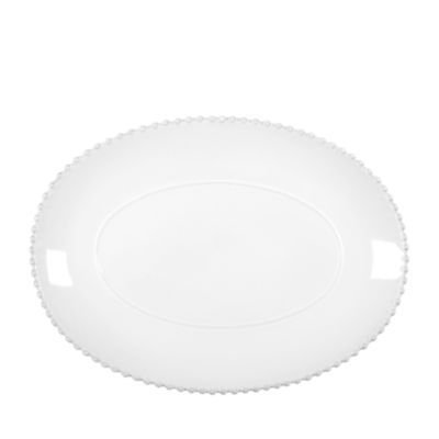 Click here for Costa Nova White Pearl 15.75 Oval Platter prices