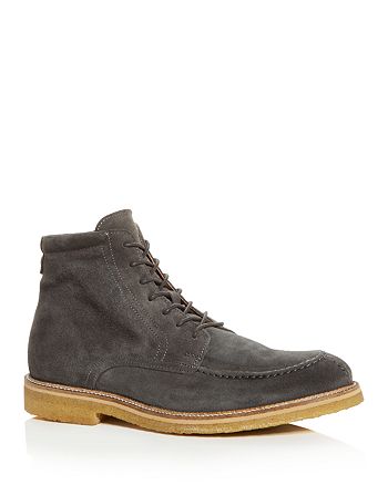 Kenneth Cole Men's Walkway Suede Apron-Toe Boots | Bloomingdale's