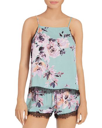 Midnight Bakery Floral Print Short Pajama Set | Bloomingdale's