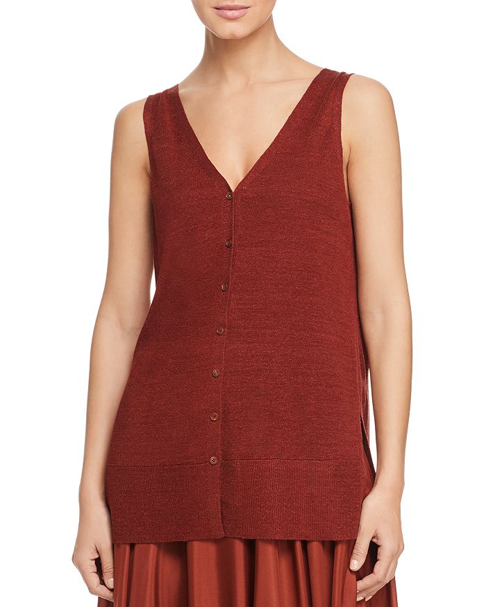 Lafayette 148 New York Sleeveless Knit Top | Bloomingdale's