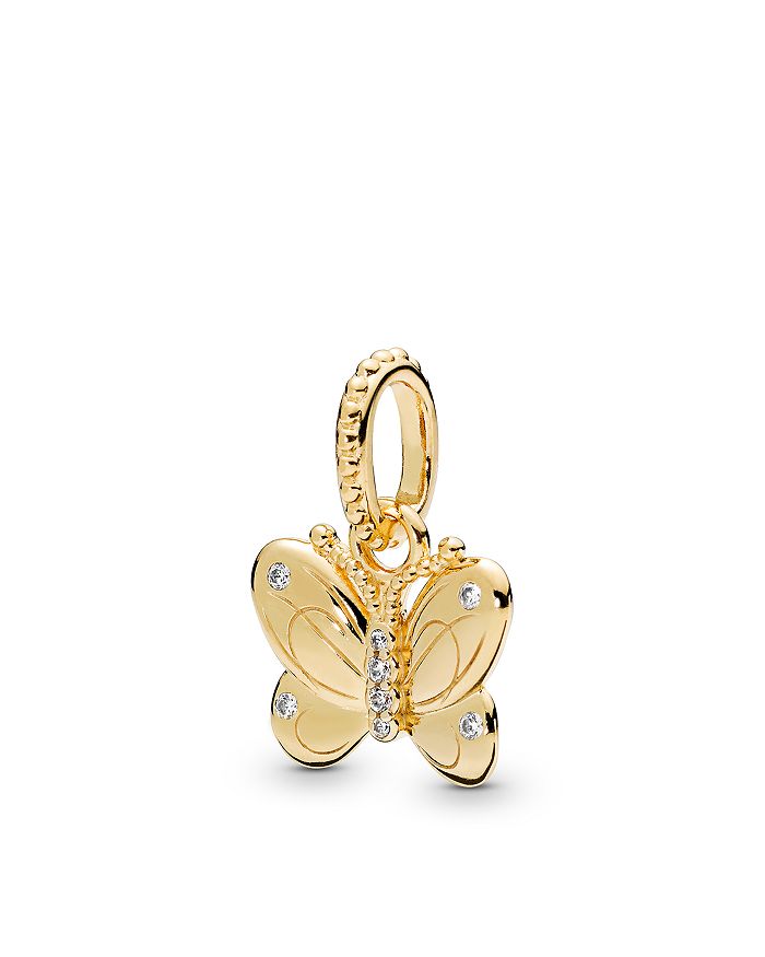 Pandora Gold Tone-Plated Sterling Silver & Cublc Zirconia Shine ...