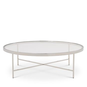 Mitchell Gold Bob Williams Vienna Large Round Cocktail Table ...
