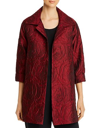 Caroline Rose Rose-Patterned Jacquard Party Jacket | Bloomingdale's