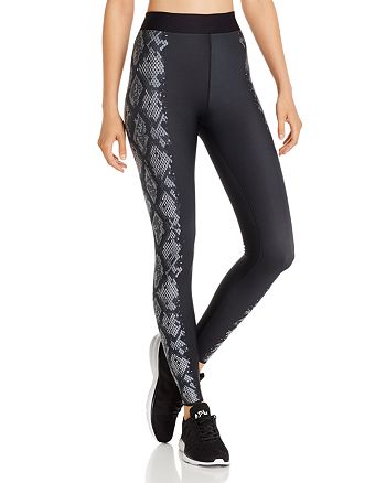 COR designed by Ultracor Snake Print Detail Leggings | Bloomingdale's