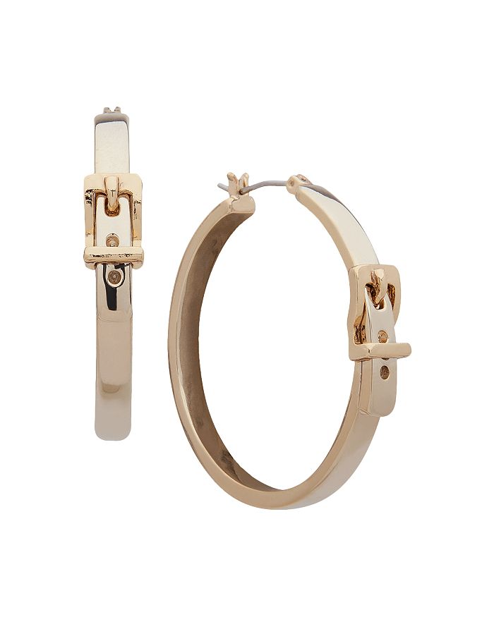 Ralph Lauren Buckle Hoop Earrings | Bloomingdale's