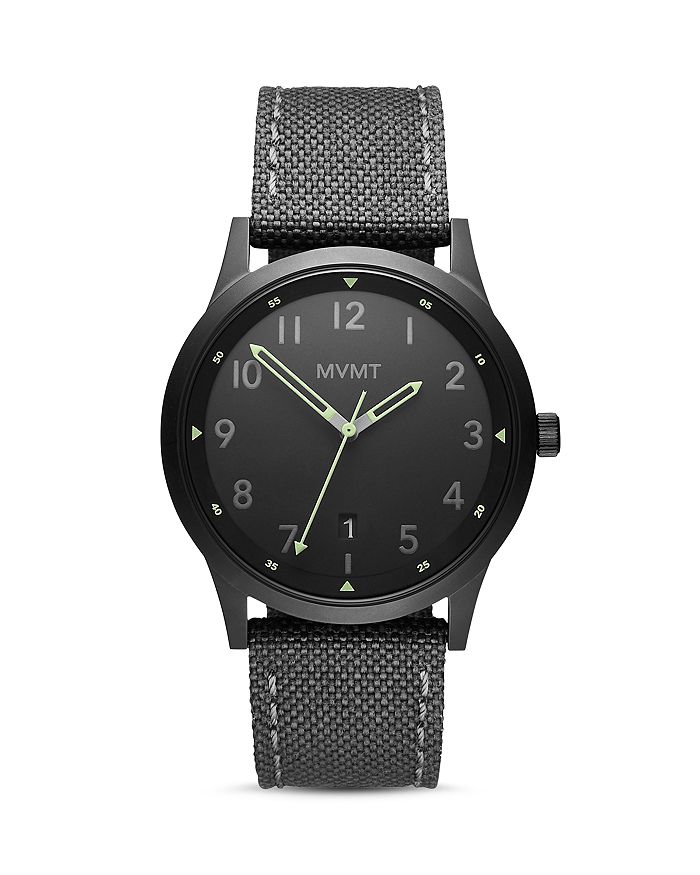 MVMT Field Canvas Strap Watch, 41mm | Bloomingdale's