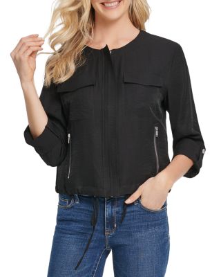 DKNY Roll-Tab Jacket | Bloomingdale's
