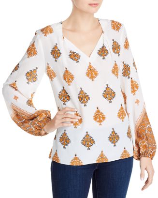 Kobi Halperin Ryan Printed Blouse | Bloomingdale's