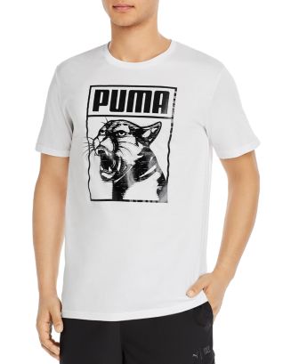 PUMA Cotton Box Logo Graphic Tee | Bloomingdale's