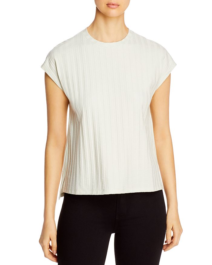 Eileen Fisher Ribbed Crewneck Top | Bloomingdale's