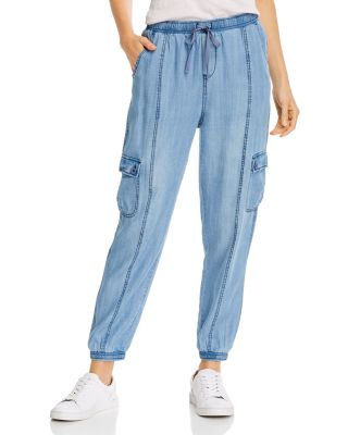 Womens Chambray Pants - Bloomingdale's