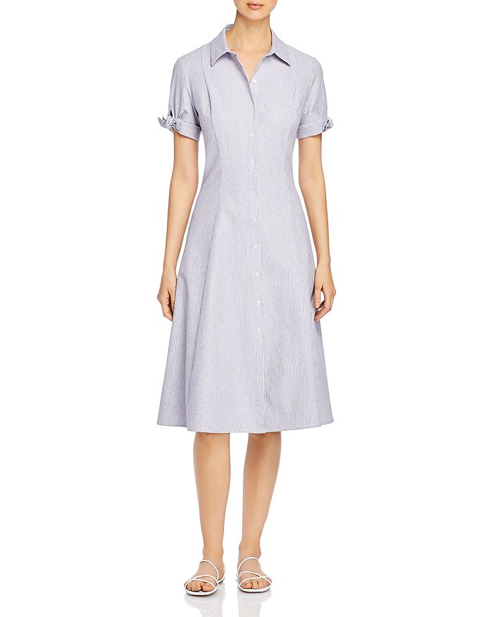 T Tahari Striped Shirt Dress | Bloomingdale's