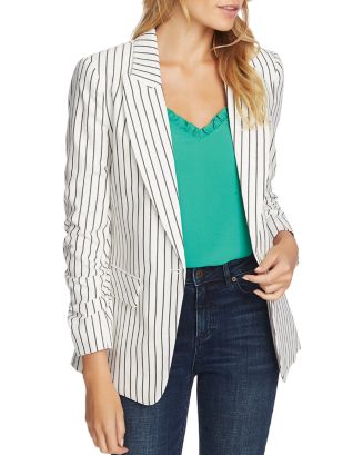 1.STATE Cotton Striped Blazer | Bloomingdale's