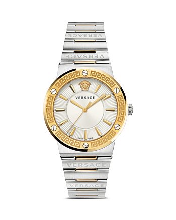 Versace Greca Logo Watch, 38mm | Bloomingdale's