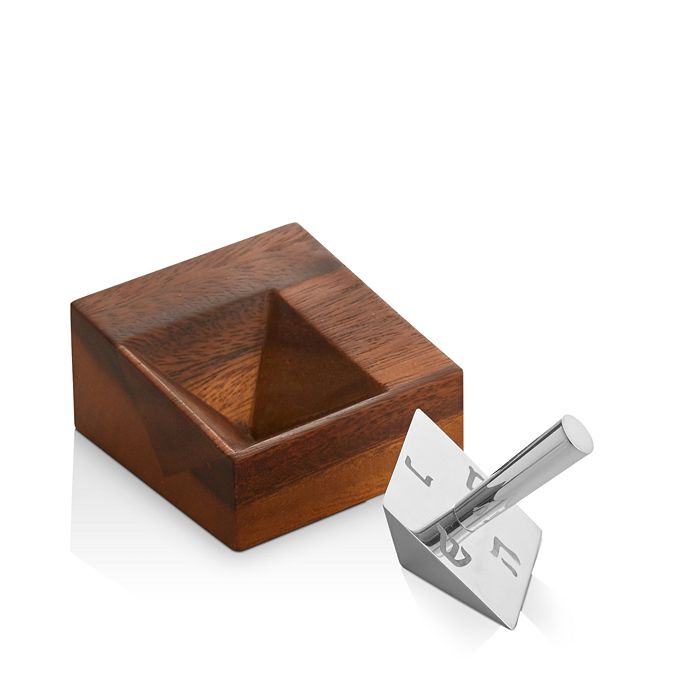 Nambé Geo Dreidel & Stand | Bloomingdale's