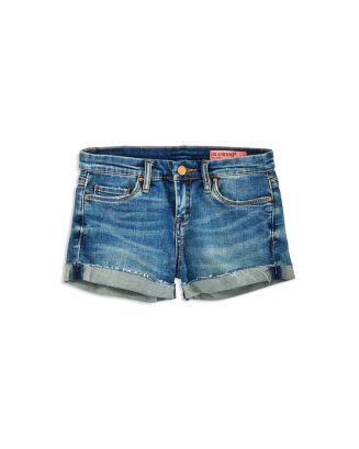 BLANKNYC Girls' Roll-Cuff Denim Shorts - Big Kid | Bloomingdale's