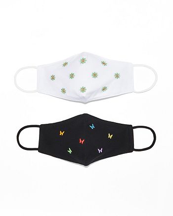 Desert Dreamer Embroidered Face Masks, Set of 2 | Bloomingdale's
