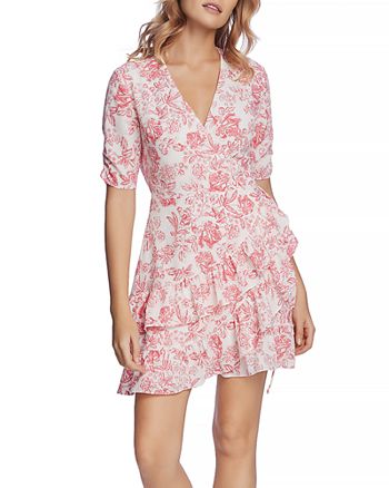 1.STATE Ruffled Wrap Dress | Bloomingdale's