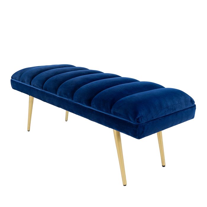 Surya Roxanne Upholstered Bench | Bloomingdale's