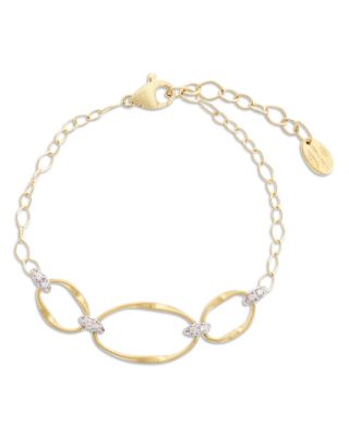 Click here for Marco Bicego 18K Yellow Gold Onde Diamond Three St... prices