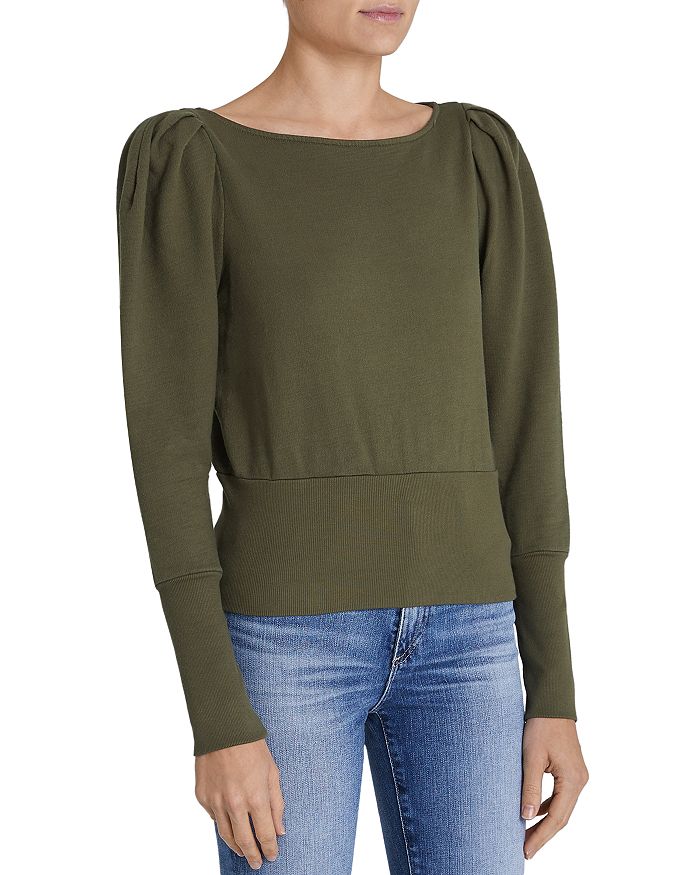 AG Puff Sleeve Sweater | Bloomingdale's