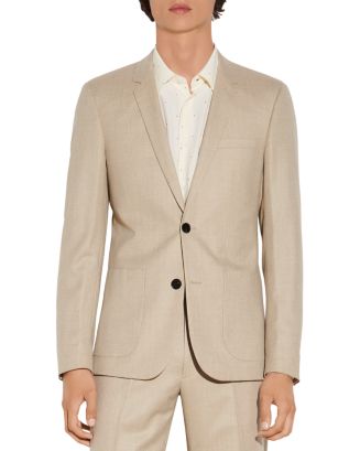 Sandro Jupiter Wool Flannel Suit Jacket | Bloomingdale's